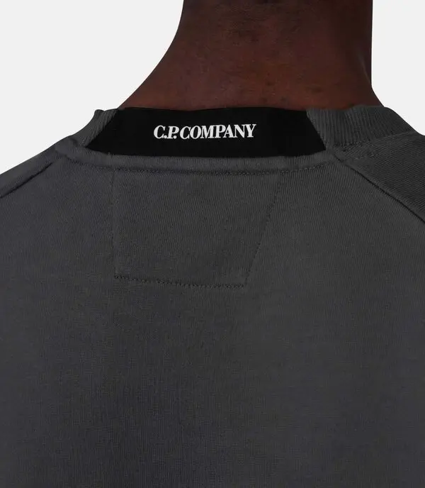 C.P. COMPANY Logo Crew Neck Sweatshirt