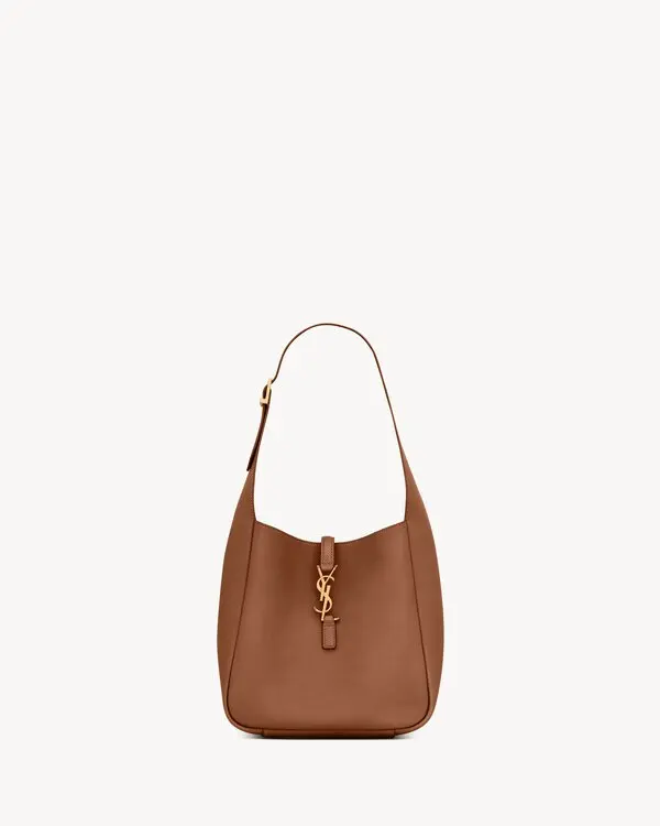 Saint Laurent Le 5 À 7 Supple Small Grained Leather Shoulder Bag - Fox
