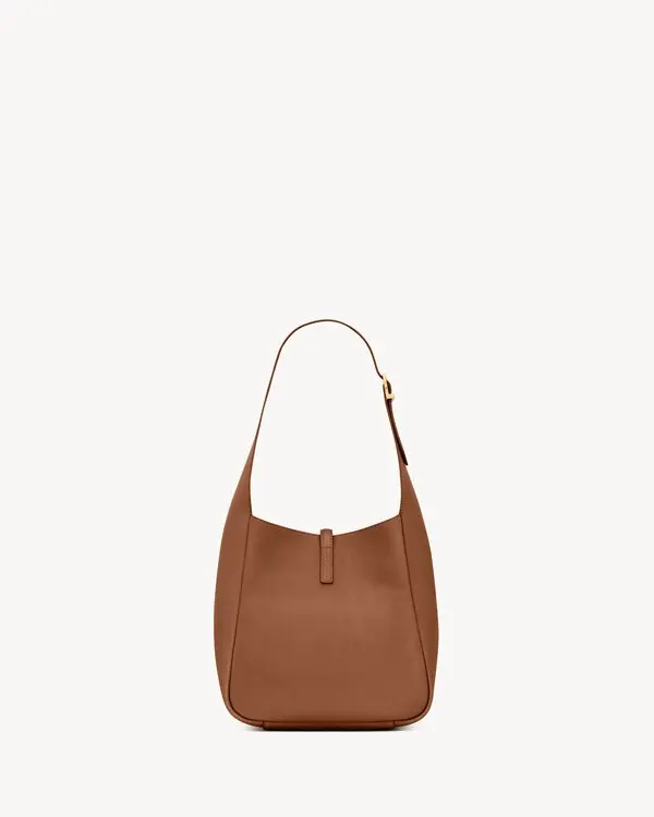 Saint Laurent Le 5 À 7 Supple Small Grained Leather Shoulder Bag - Fox