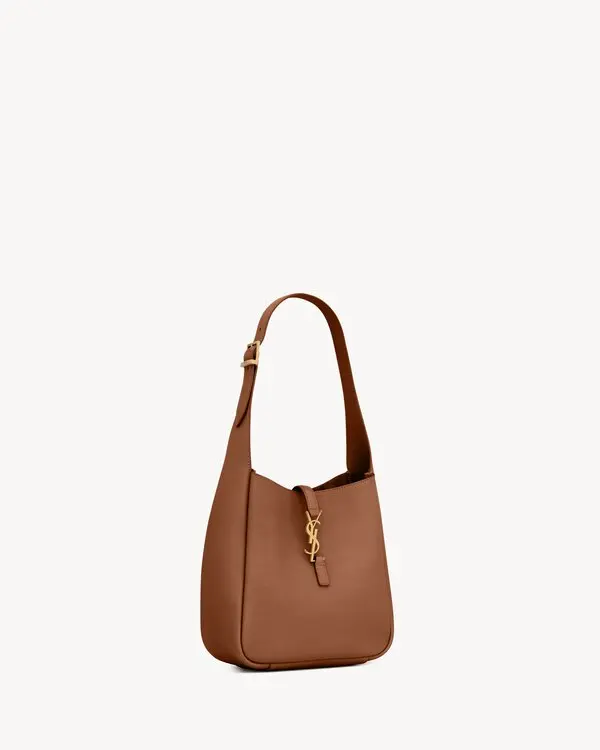 Saint Laurent Le 5 À 7 Supple Small Grained Leather Shoulder Bag - Fox
