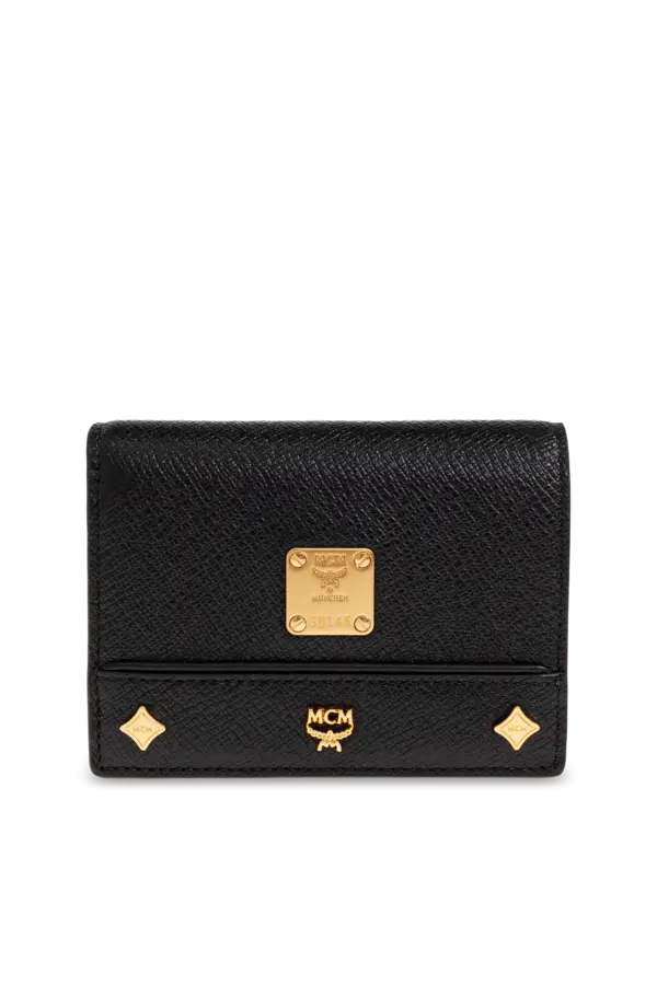 Mcm Wallet With Logo