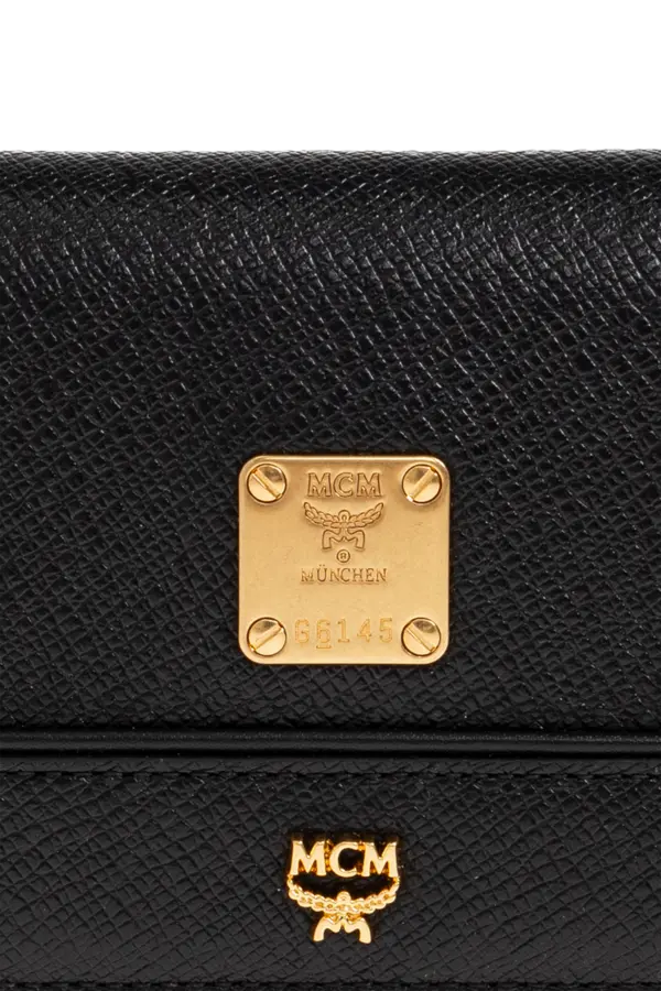 Mcm Wallet With Logo
