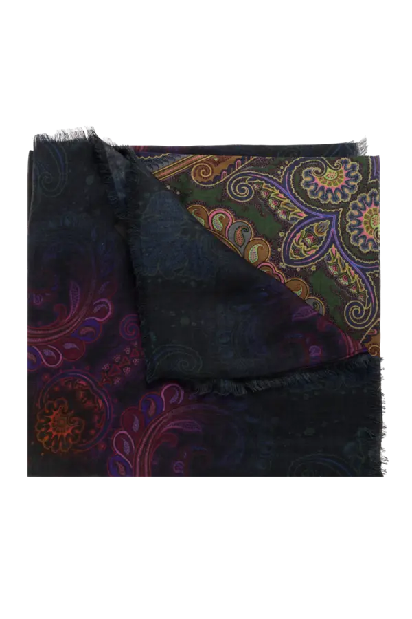 Etro Scarf With Print - Multicolour