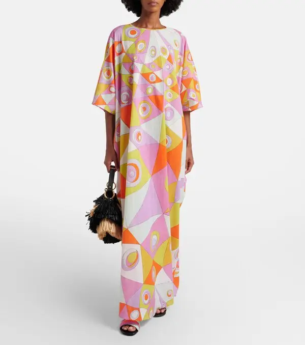 Emilio Pucci Iride Cotton Kaftan