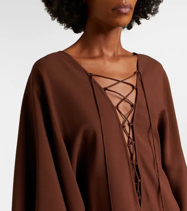 TALLER MARMO Sahara Crêpe Cady Kaftan