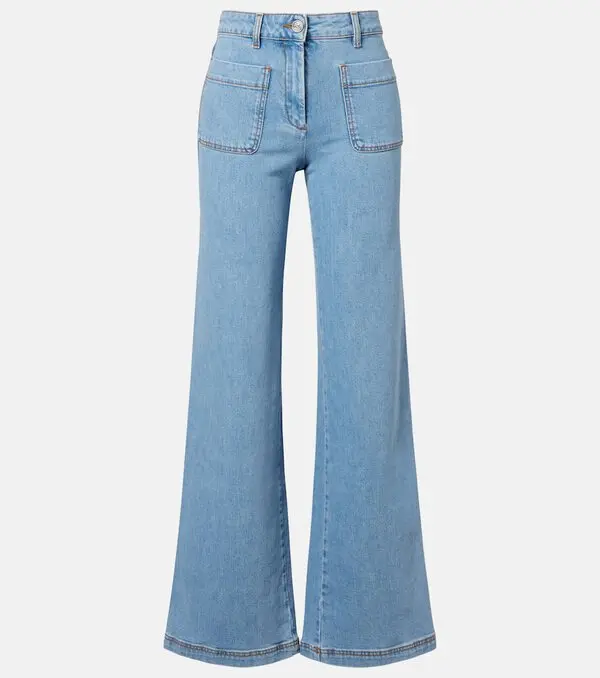 Etro Pegaso Wide-leg Jeans
