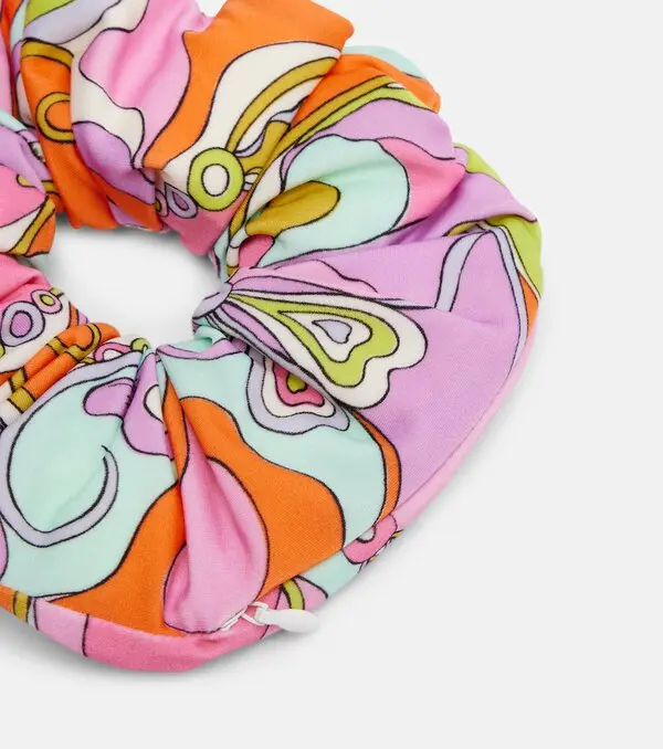 Emilio Pucci Orchidee Scrunchie