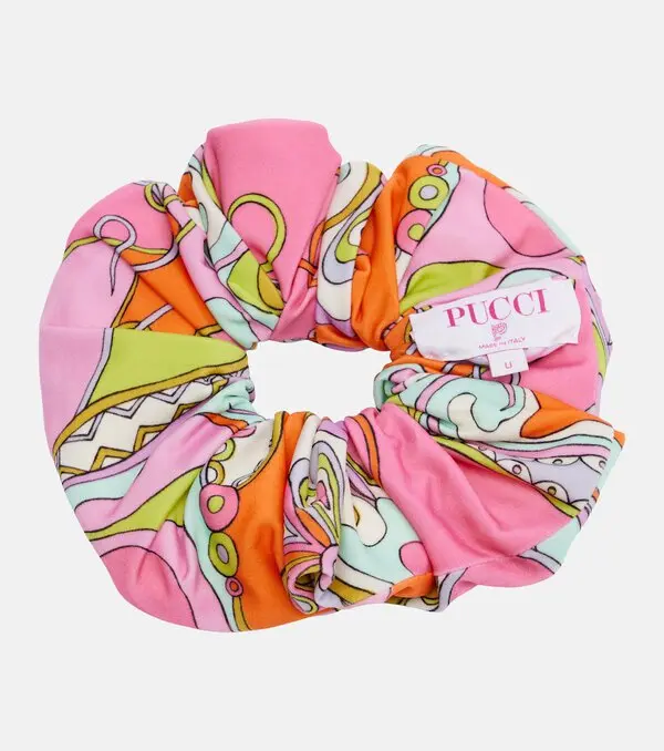 Emilio Pucci Orchidee Scrunchie