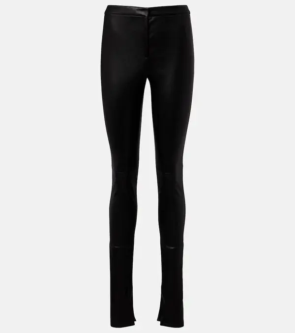 Gucci Leather Skinny Pants