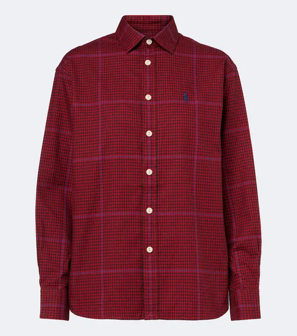 Polo Ralph Lauren Plaid Cotton Shirt - Red
