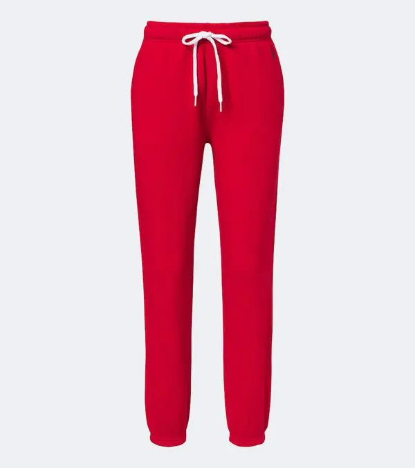Polo Ralph Lauren Cotton-blend Jersey Sweatpants - Red