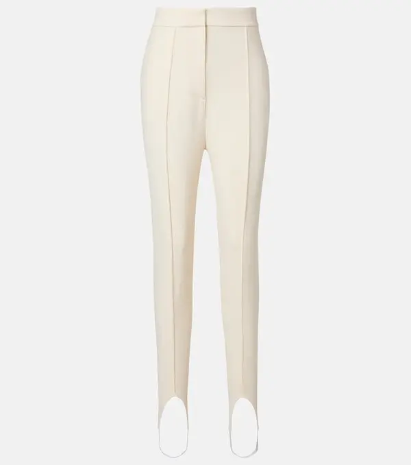 Stella McCartney Jersey Stirrup Leggings - Beige