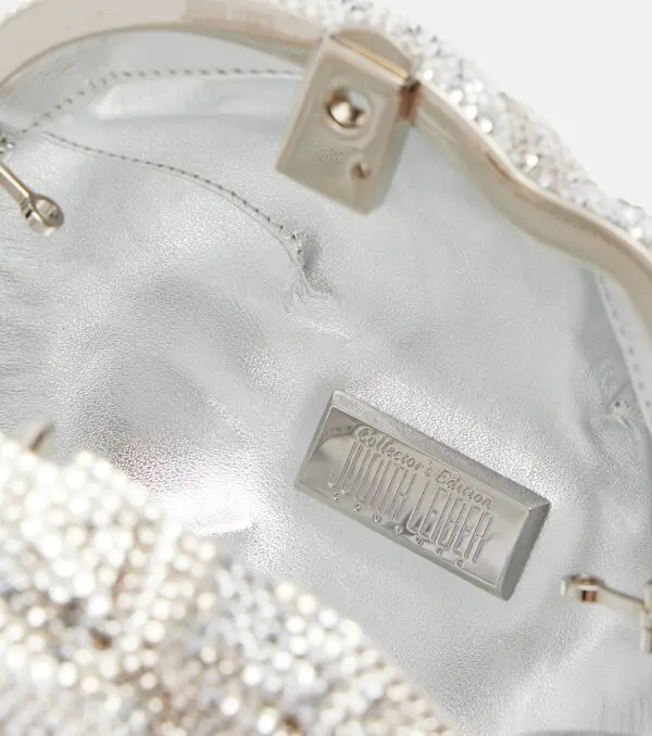 Judith Leiber Rose Desirée Small Embellished Clutch