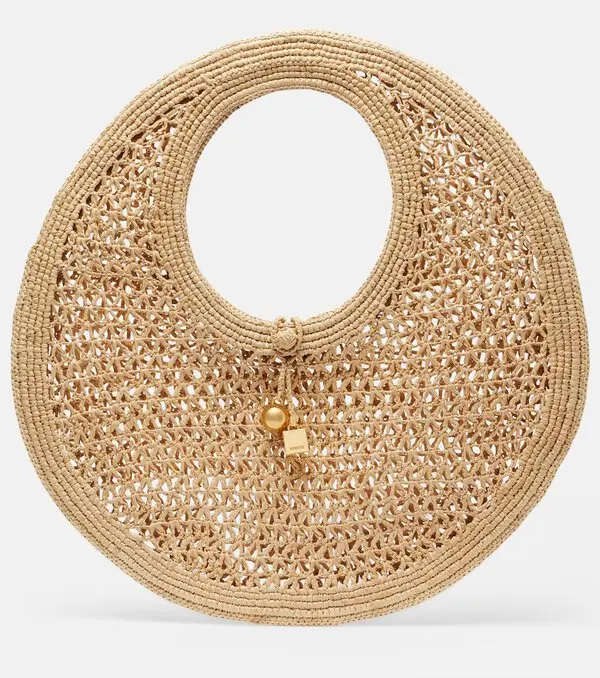 Jacquemus Spiaggia Raffia Top-handle Bag