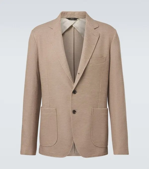 Brioni Wool And Silk Blazer
