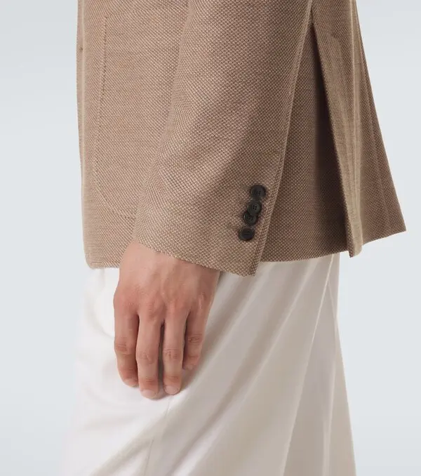 Brioni Wool And Silk Blazer