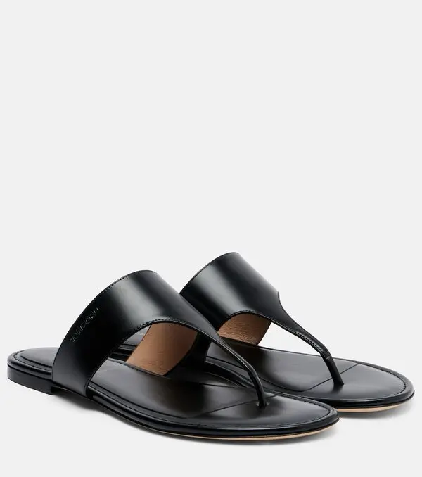 TOM FORD Lina Leather Thong Sandals