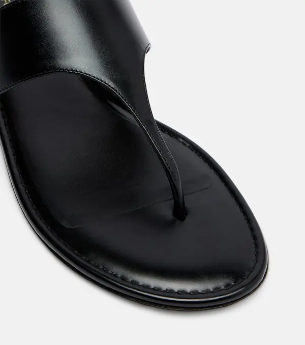 TOM FORD Lina Leather Thong Sandals