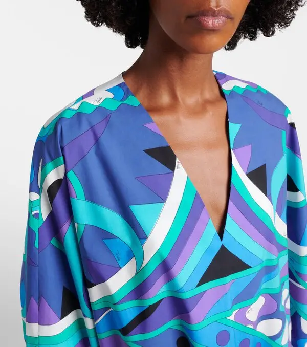 Emilio Pucci Vivara Cotton Kaftan