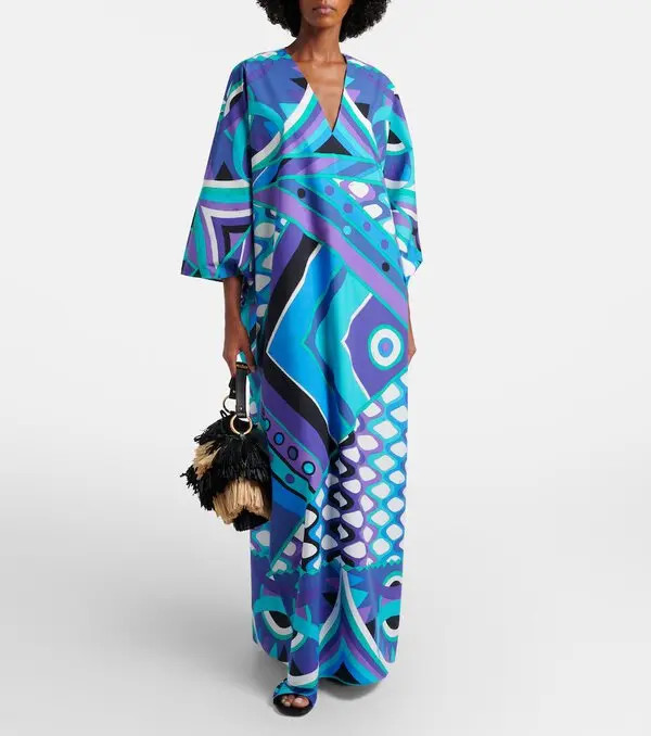 Emilio Pucci Vivara Cotton Kaftan