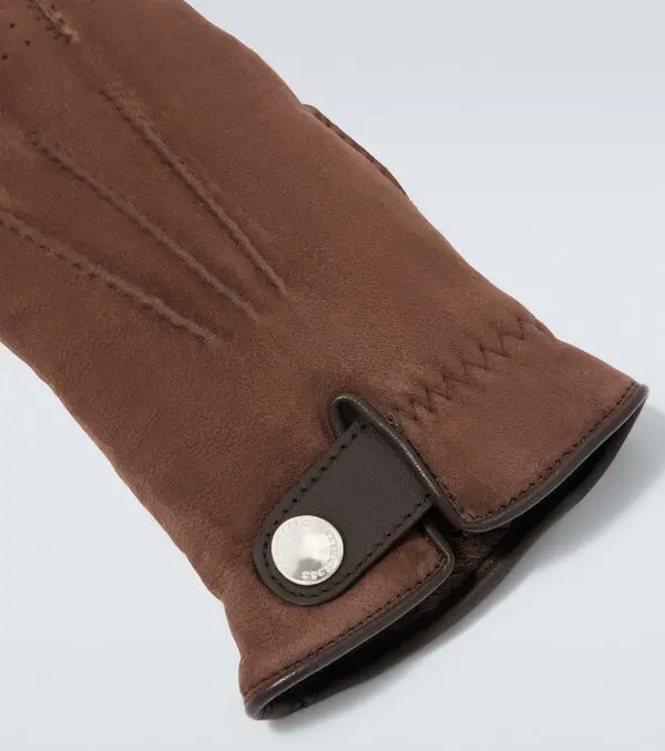 Brunello Cucinelli Leather Driving Gloves