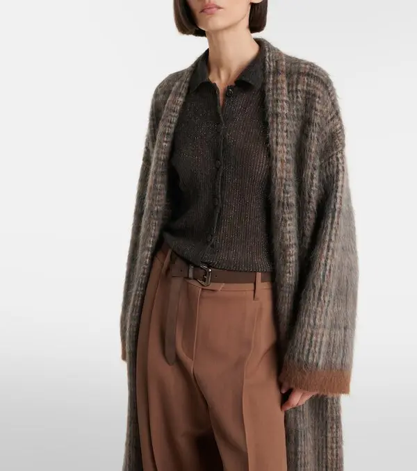 Brunello Cucinelli Silk And Wool Blend Top