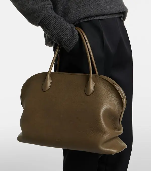 THE ROW Agnes 15 Leather Tote Bag