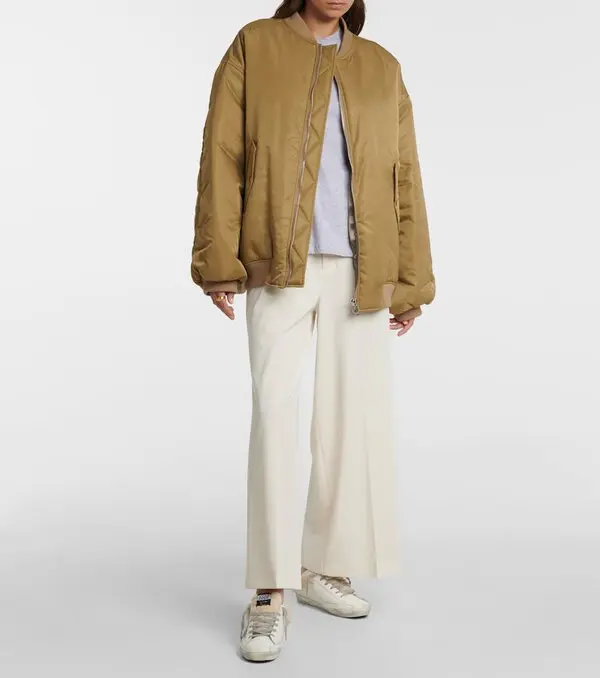 GOLDEN GOOSE Super-star Shearling-lined Mules