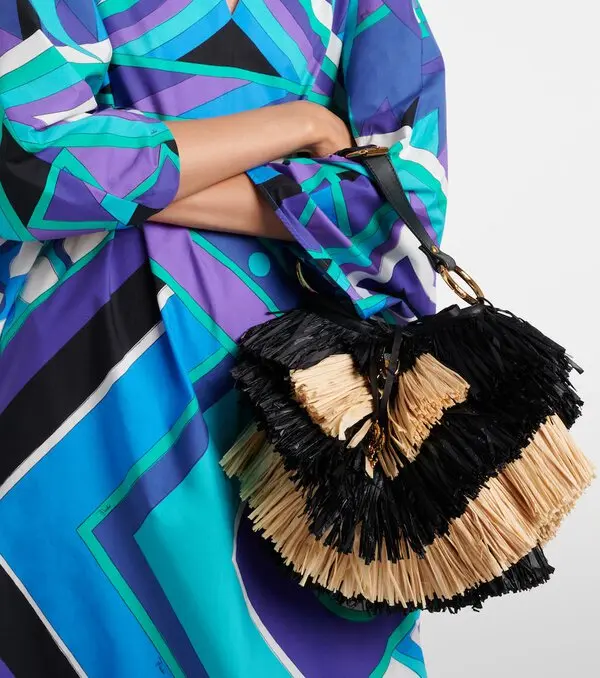 Emilio Pucci Capriccio Raffia Bag