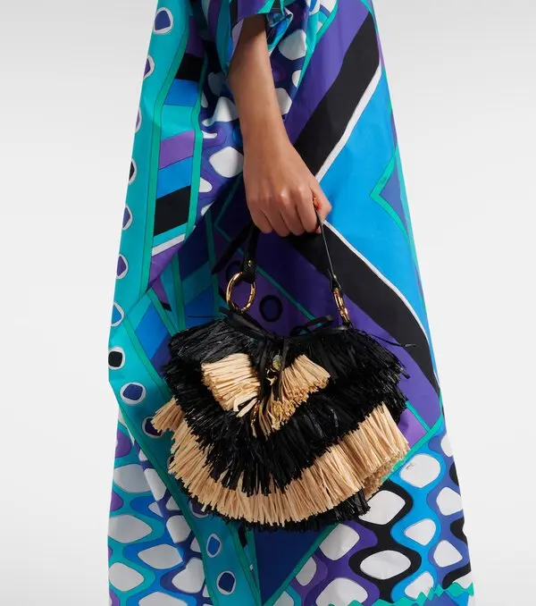Emilio Pucci Capriccio Raffia Bag