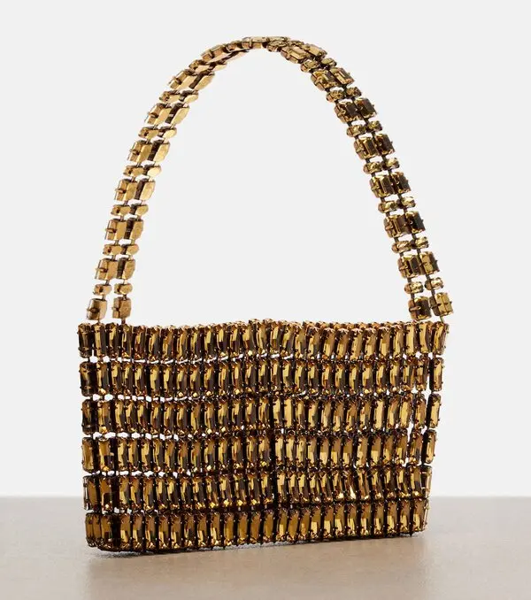 Saint Laurent Evening Embellished Shoulder Bag