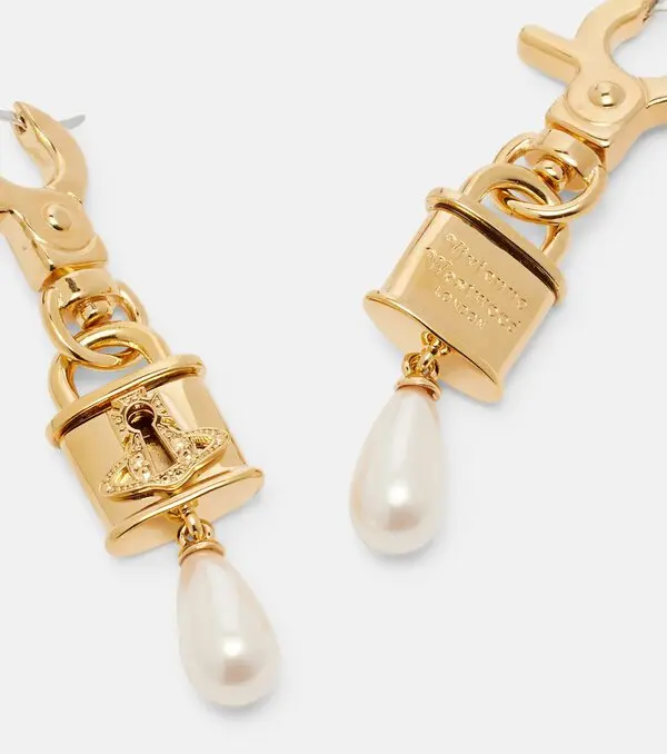 VIVIENNE WESTWOOD Celestia Small Drop Earrings