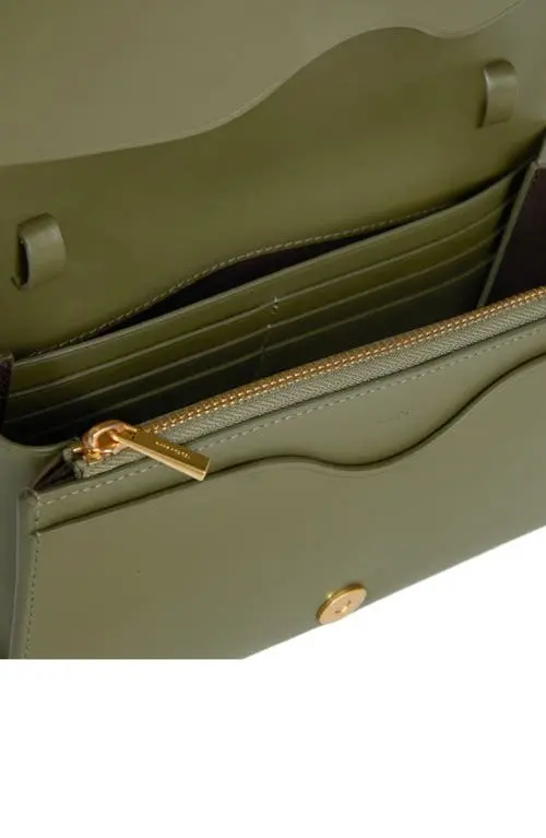 Vince Nappa Leather Wallet On A Strap