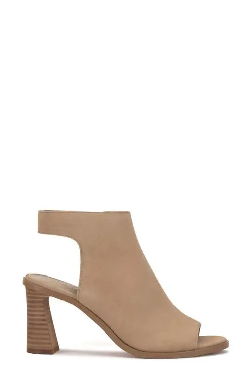 Vince Camuto Peep Toe Block Heel Sandal - Tortilla