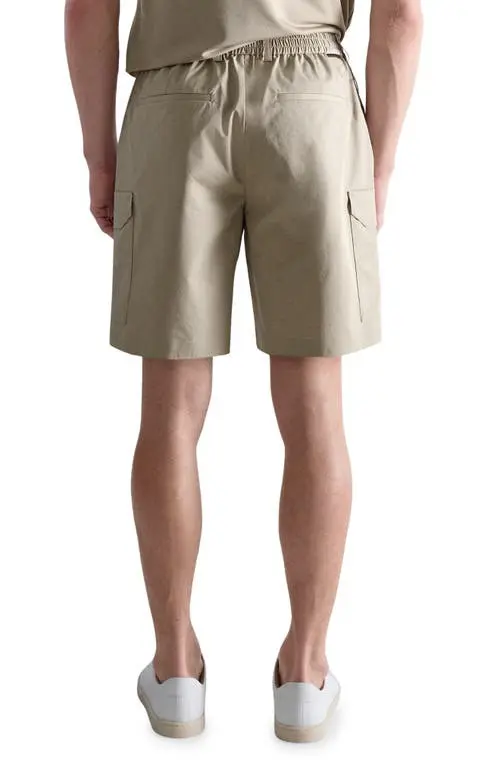 Mango Water Repellent Cargo Bermuda Shorts