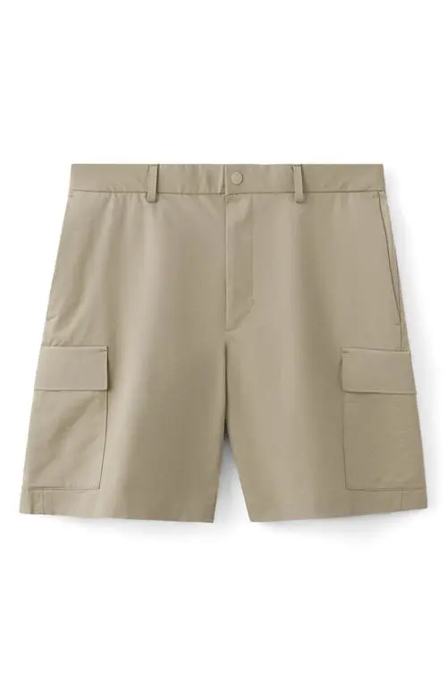 Mango Water Repellent Cargo Bermuda Shorts