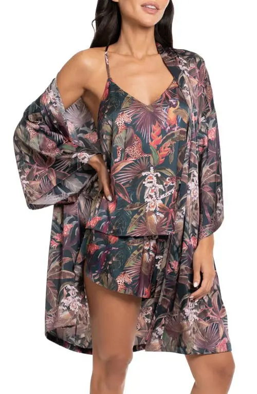 MIDNIGHT BAKERY Print Short Pajamas