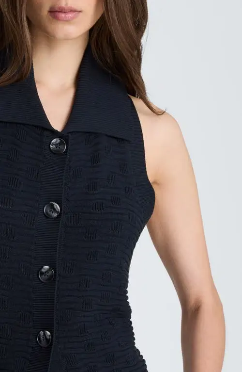 KENNETH COLE Halter Sweater Tank