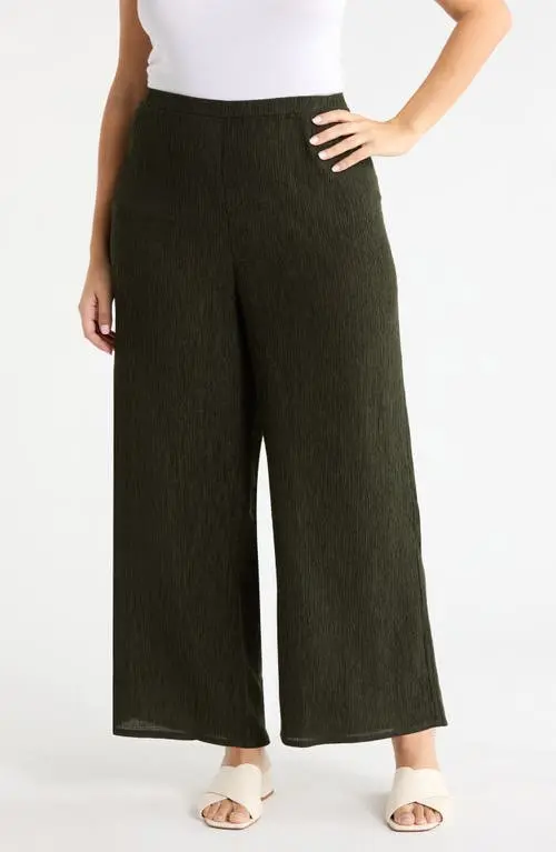 Eileen Fisher Wide Leg Ankle Pants