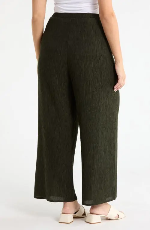 Eileen Fisher Wide Leg Ankle Pants