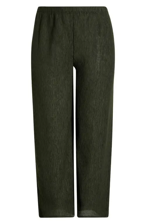 Eileen Fisher Wide Leg Ankle Pants