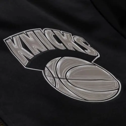 Mitchell & Ness New York Knicks Chrome Satin Bomber Jacket