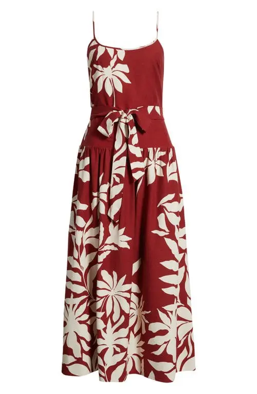 Julia Jordan Floral Print Sleeveless Maxi Dress