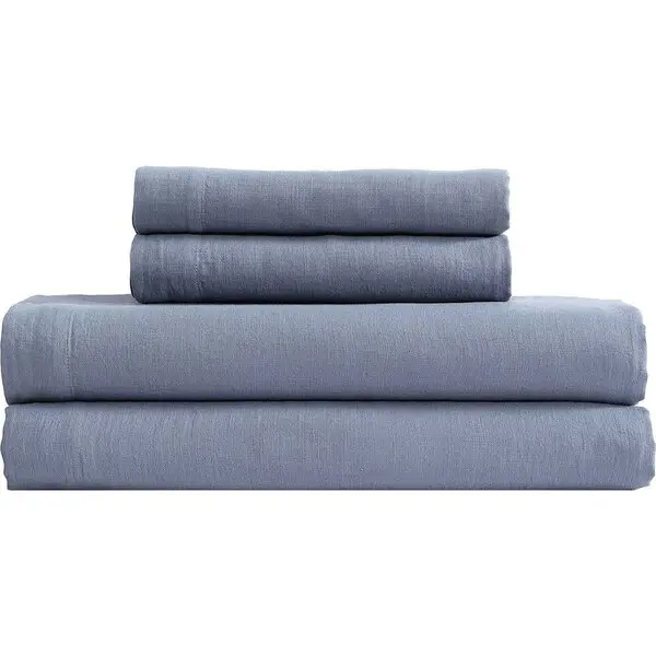 Calvin Klein Soho Cotton Sheet Set - Medium/dark Blue