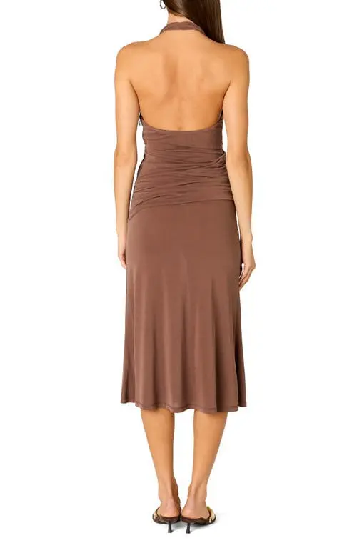 NIA Marina Halter Midi Dress