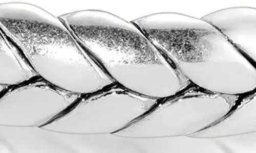 MR. ETTIKA Braided Cuff Bracelet In Plate