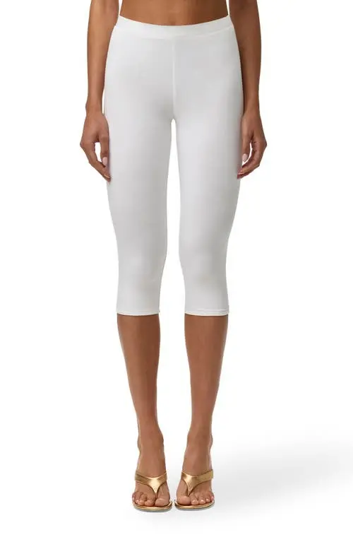 Naked Wardrobe Smooth Capri Leggings