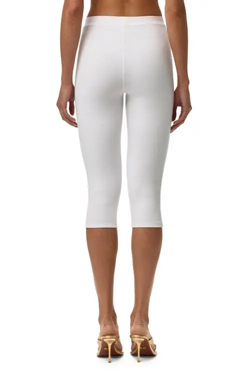 Naked Wardrobe Smooth Capri Leggings