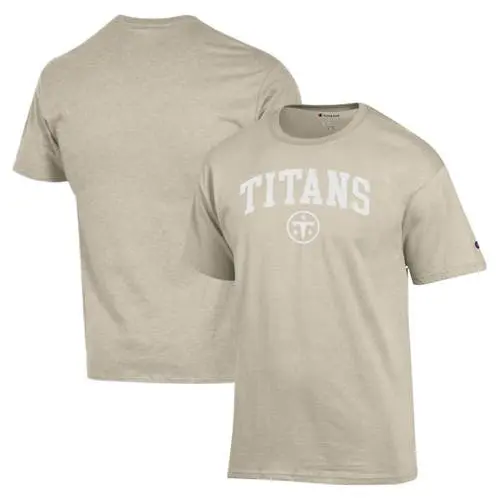 Champion Tennessee Titans Jersey T-shirt - Oatmeal