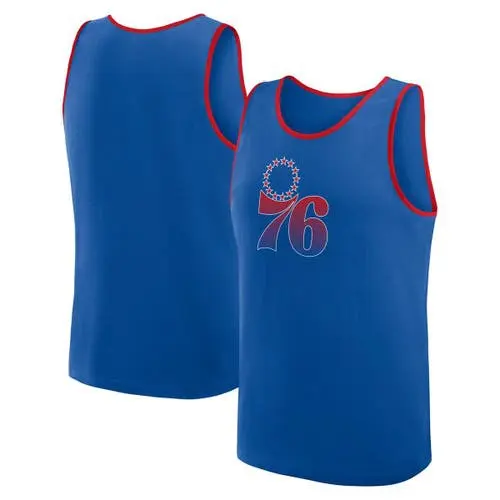 LOGO ATHLETIC Philadelphia 76ers Unmatched Success Tank Top - Royal
